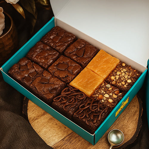 Assorted brownie box of 12pcs – THE BROWNIE STUDIO