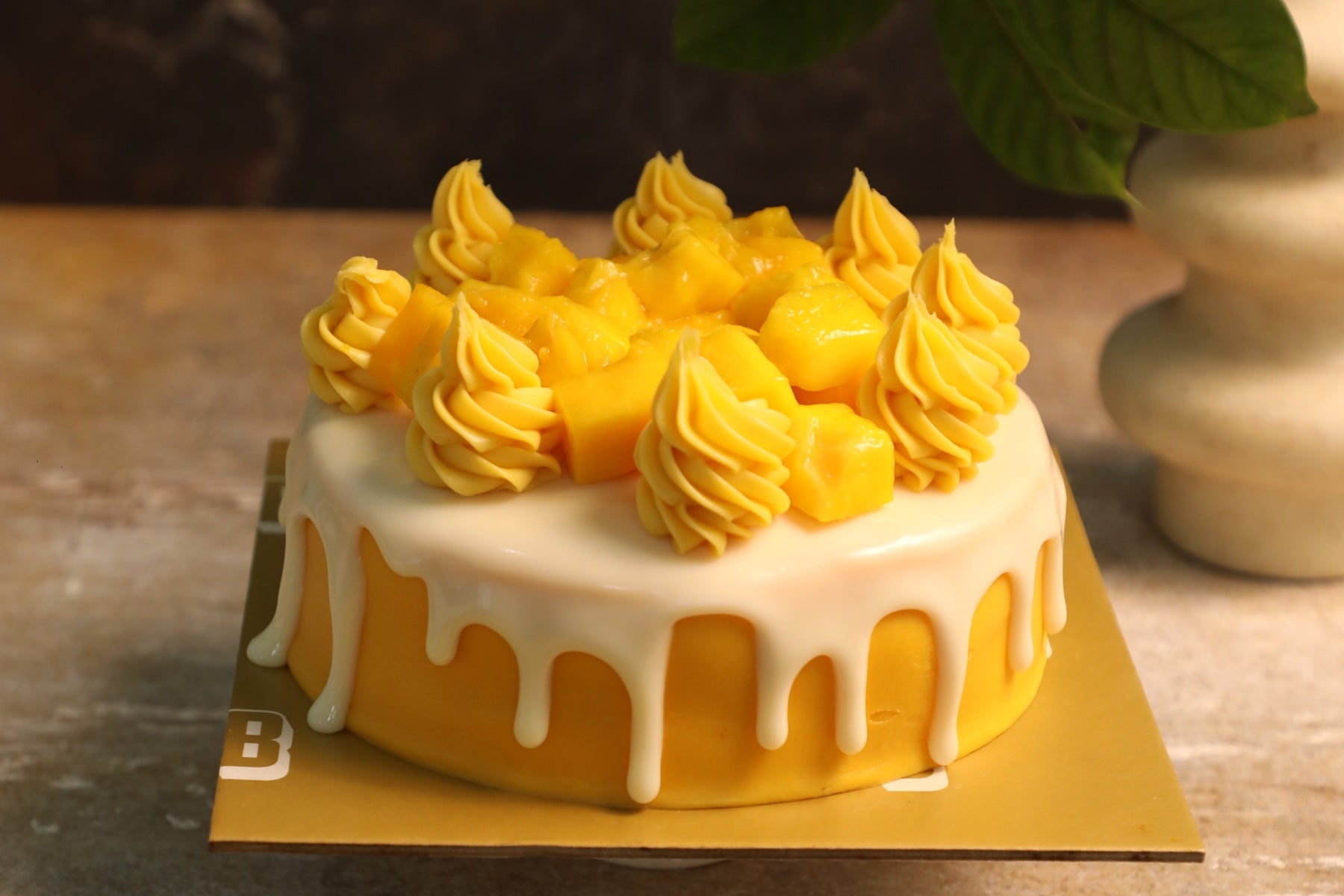 Mango Ganache Cake – THE BROWNIE STUDIO