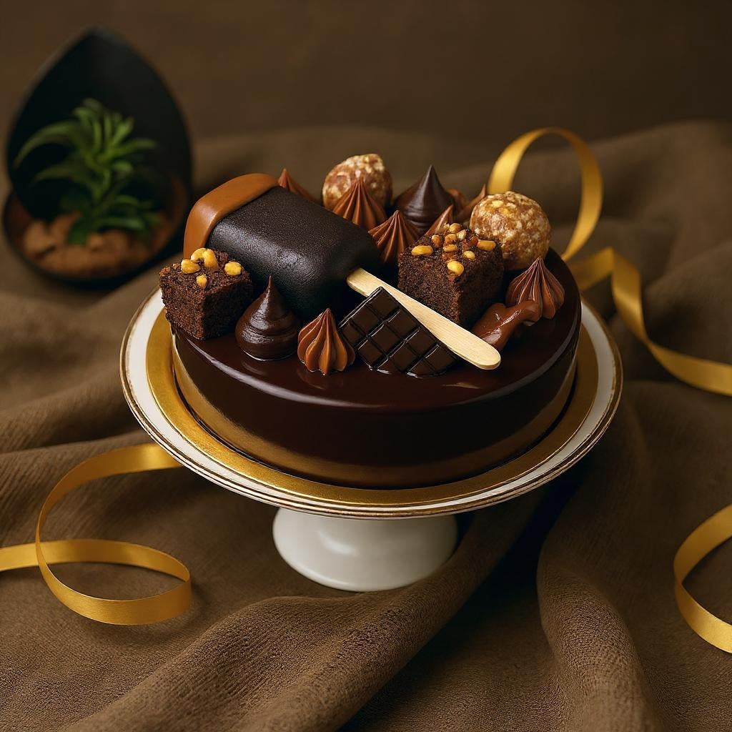 Chocolate Monster Cake – THE BROWNIE STUDIO